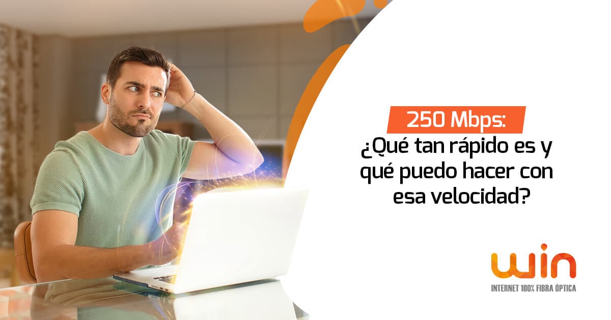 250 Mbps: ¿Qué tan rápido es esta velocidad de Internet?